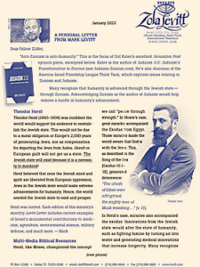 Newsletters | Zola Levitt Ministries