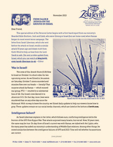 Newsletters | Zola Levitt Ministries